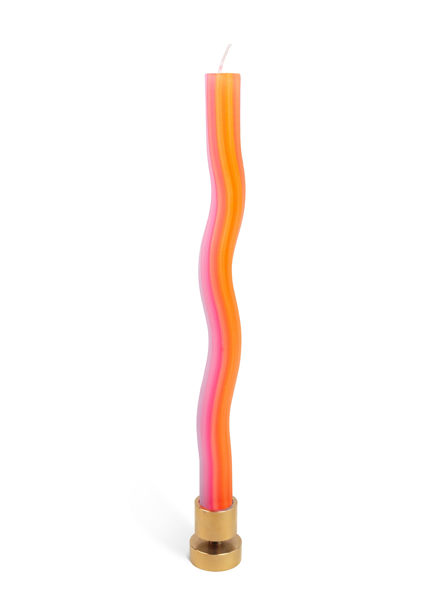 Lex Pott Design Wiggle Candles | Roze Oranje | Kaars Online